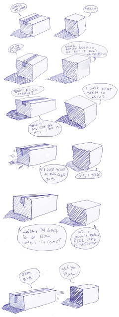 Box Comic – Cardboard Rhino